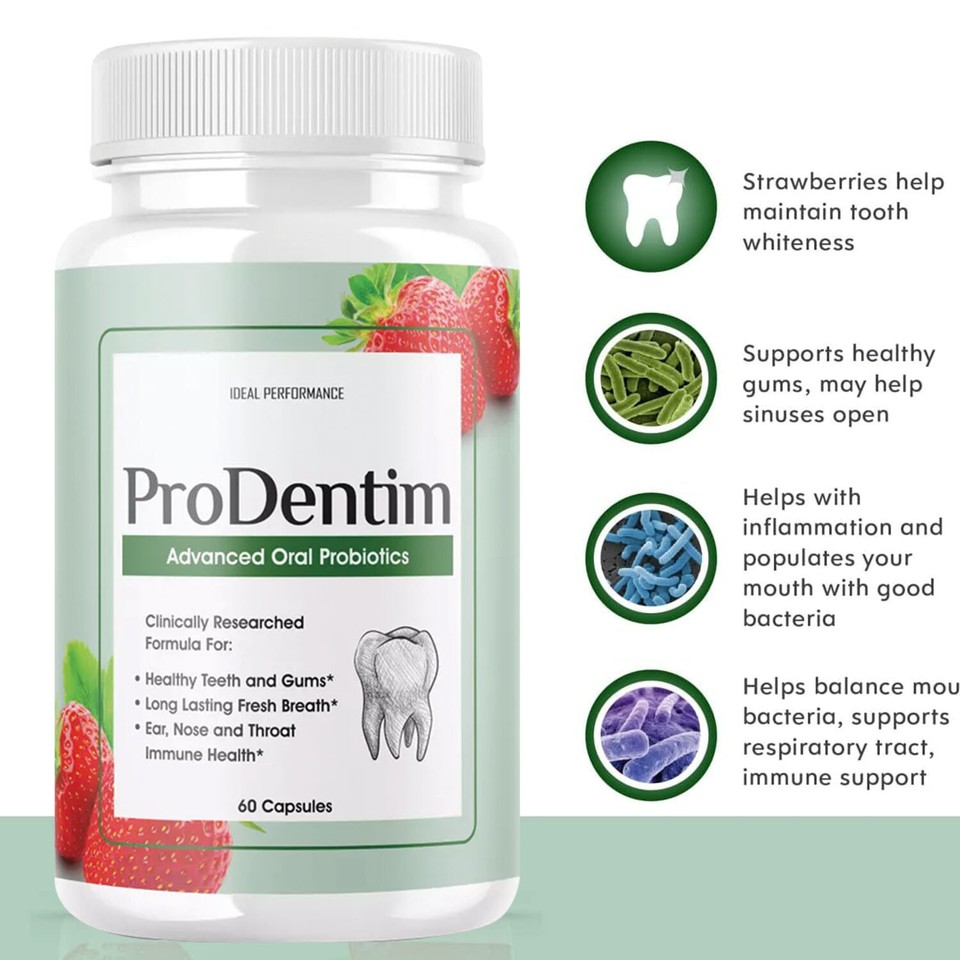 ProDentim - Advanced Oral Probiotics Formula, Improve Teeth Gums Bad ...