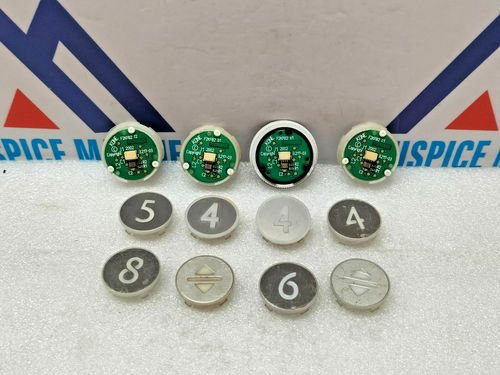 Kone Elevators F2KFB2 Round Lift Push Button 772903H05 - LOT OF 4 PCS | eBay