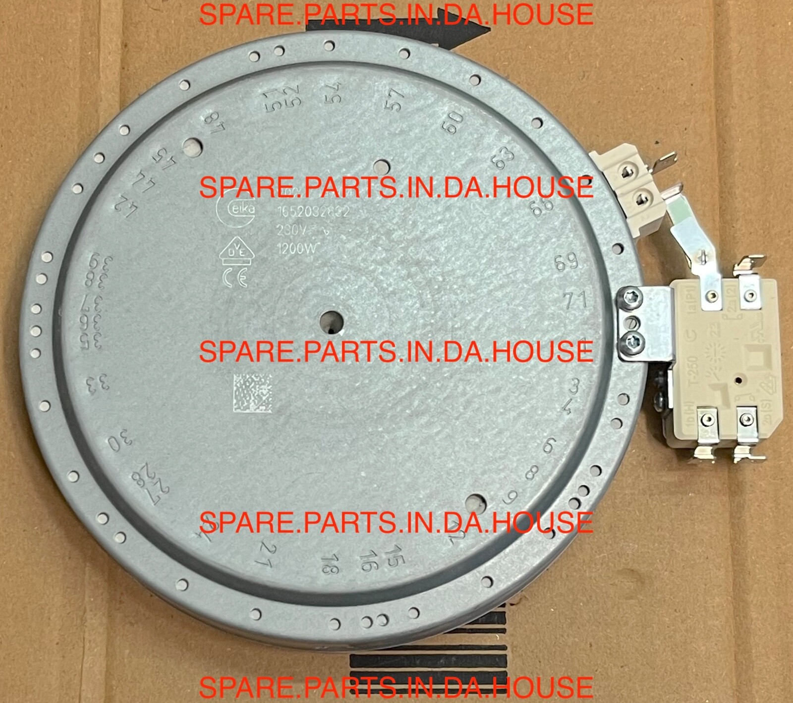 Chef Finesse Ceramic Cooktop SMALL Hotplate Element FECC4RBL FECC4RSS ...