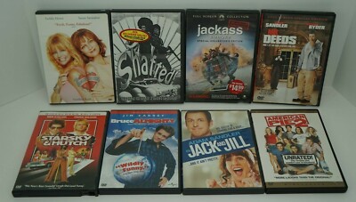 Lot of 8 Adult Comedy DVDs Movies Rated PG, PG-13 & R | eBay