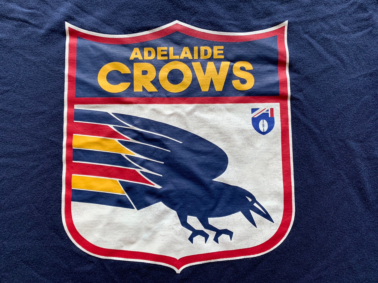 Adelaide Crows Football Club Medium 90s style T-Shirt AFL VFL SANFL ...
