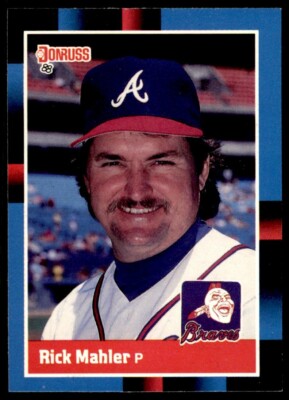 1988 Donruss - Rick Mahler #389 Atlanta Braves Baseball Card | eBay