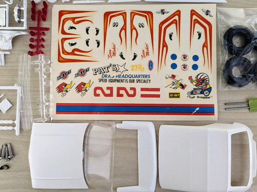 **RARE! *ORIGINAL VINTAGE AMT 1963 CHEVY IMPALA CONV KIT **COMPLETE ...