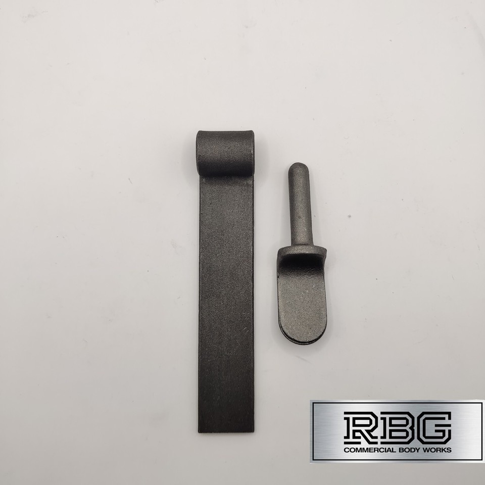 4x Straight Hinge & Gudgeon Pin Set SC Trailer Pick Up Tipper Tailgate ...