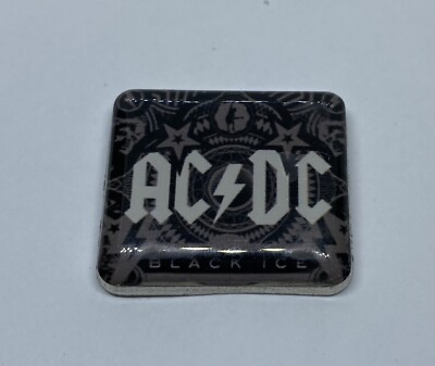 AC DC Black Ice Band Album Lapel Pin (F) | eBay