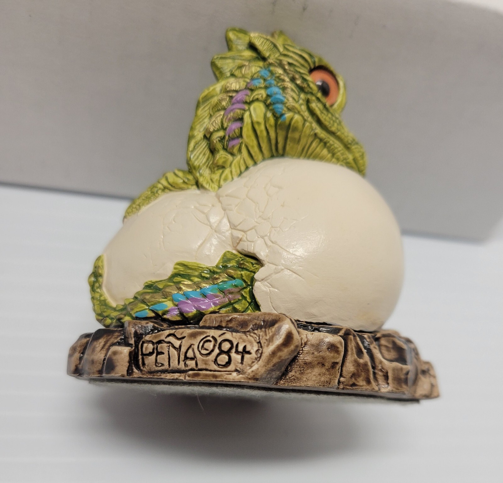 Vintage Windstone Editions dragon hatching 1984 by Melody Pena used | eBay