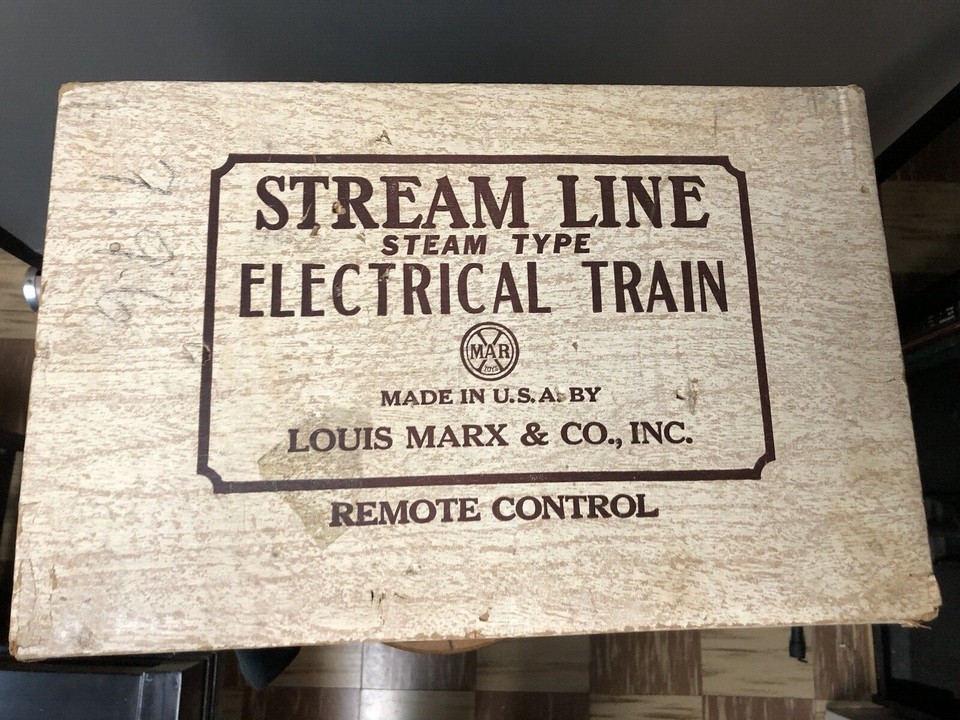 Vintage Marx Stream Line Electric Train Set W/Box 4222 | eBay