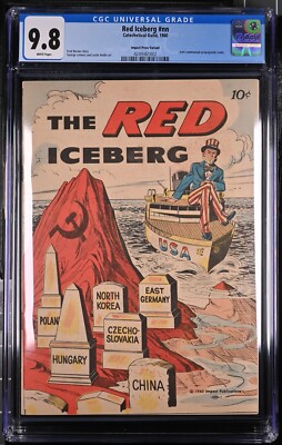 The Red Iceberg #nn (1960) CGC 9.8 White Pages!! Anti-Communism ...