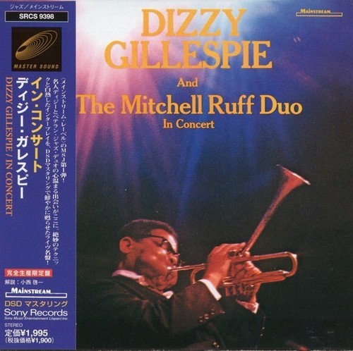Dizzy Gillespie In Concert JAPAN MINI LP CD Paper Sleeve w/OBI Dwike ...