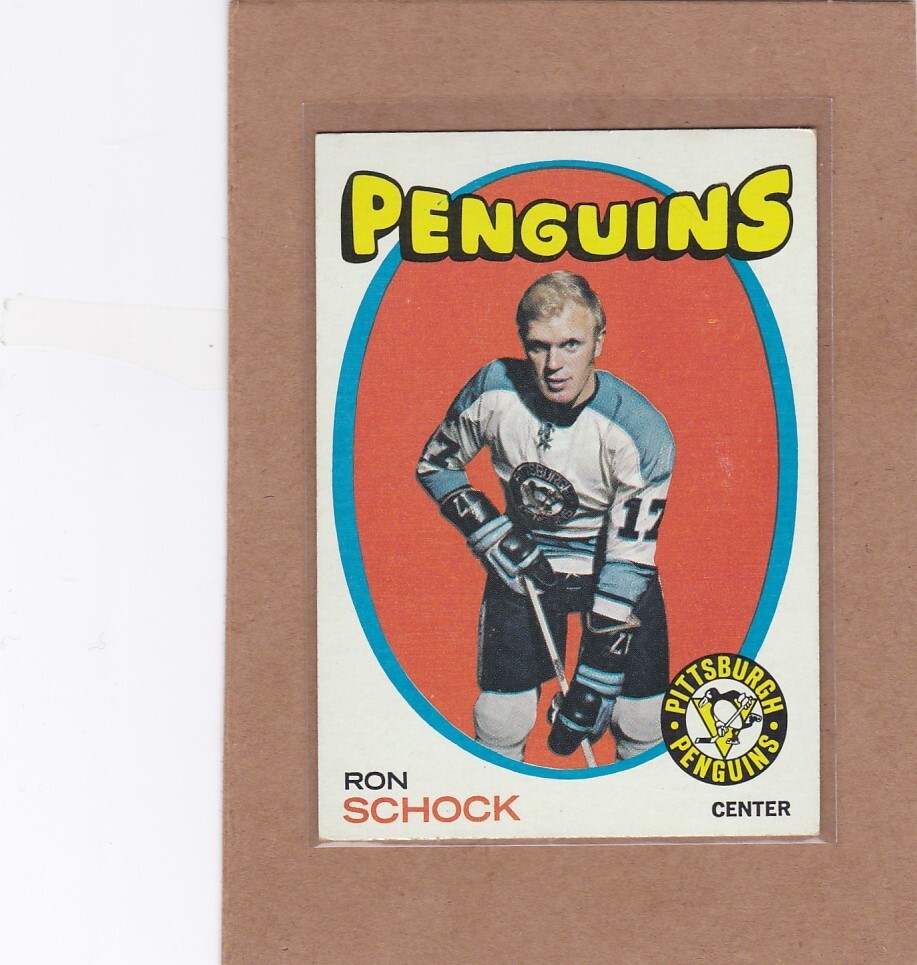 1971-72 TOPPS HOCKEY RON SCHOCK #56 PENGUINS EX+ *A19016 | eBay