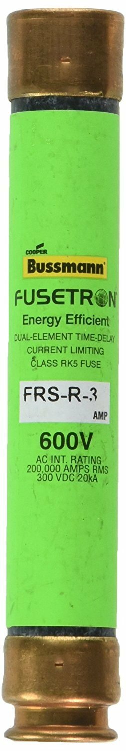 Bussmann FRS-R-3 FRSR-3 3A 600VAC Fuse (Pack of 1) | eBay