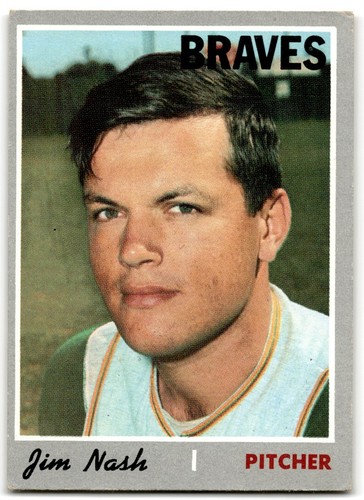 1970 Topps Baseball Jim Nash Atlanta Braves #171 | eBay