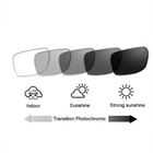 Unisex Photochromic Thick Frame Reading Glasses Outdoor Square Shade ...
