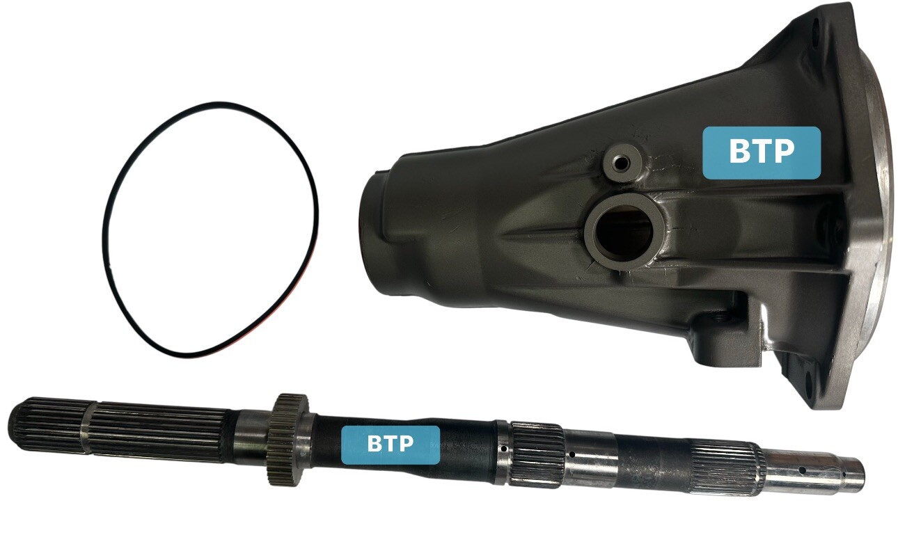 4L65E 4L60E 4L70E Extension Tail Housing + Output Shaft 2WD 97-14 M30 ...