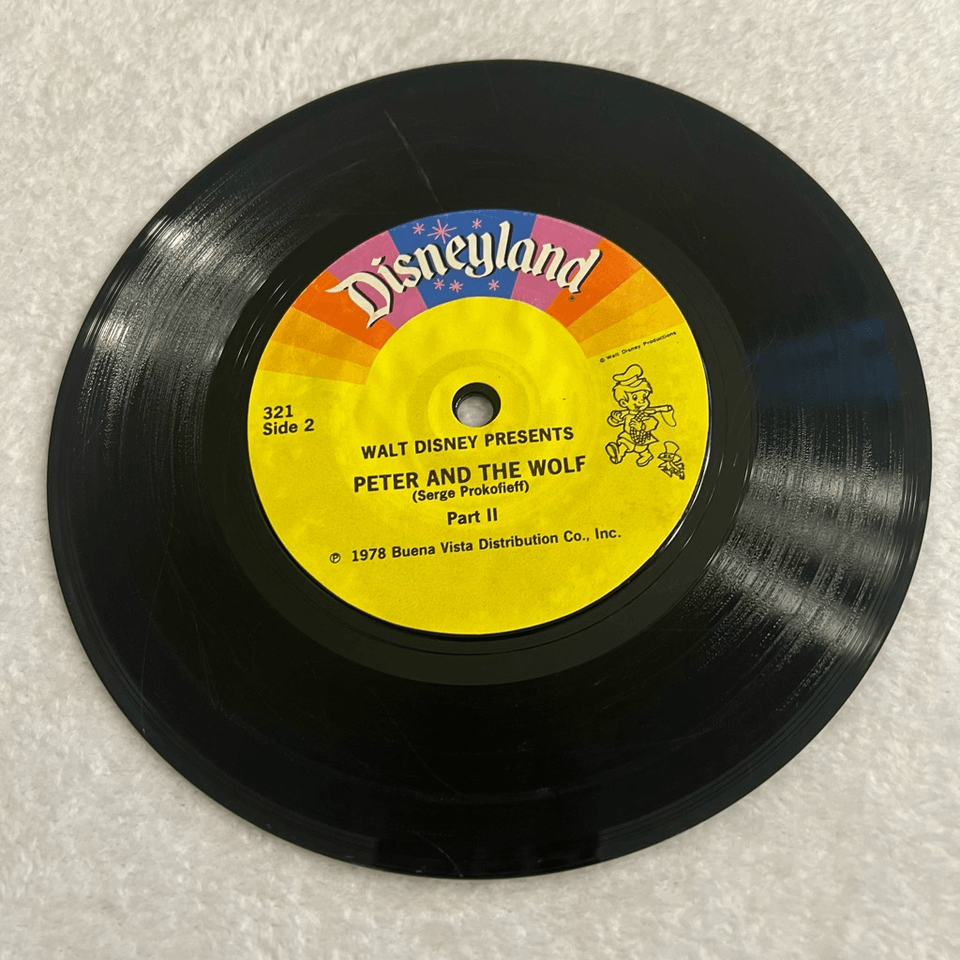 Disney’s Story Of Little Red Riding Hood Read Along Book & Record 24 Pg ...