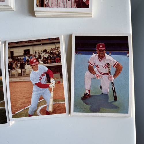 1985 The Official Pete Rose Baseball Card Set Complete | eBay