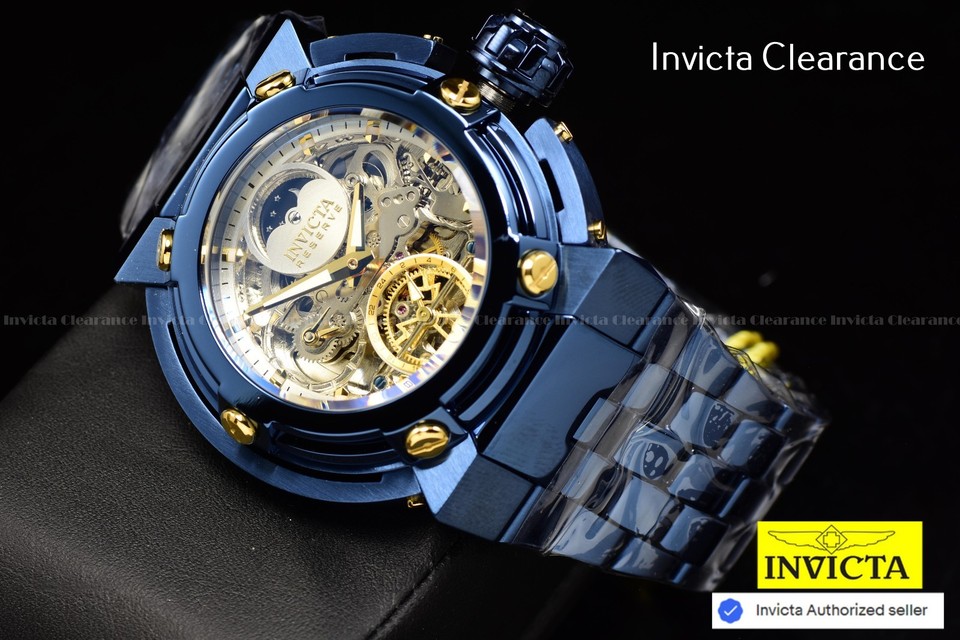 Invicta Men 46mm Coalition Forces X-WING Automatic DAY/NIGHT Dark Blue ...