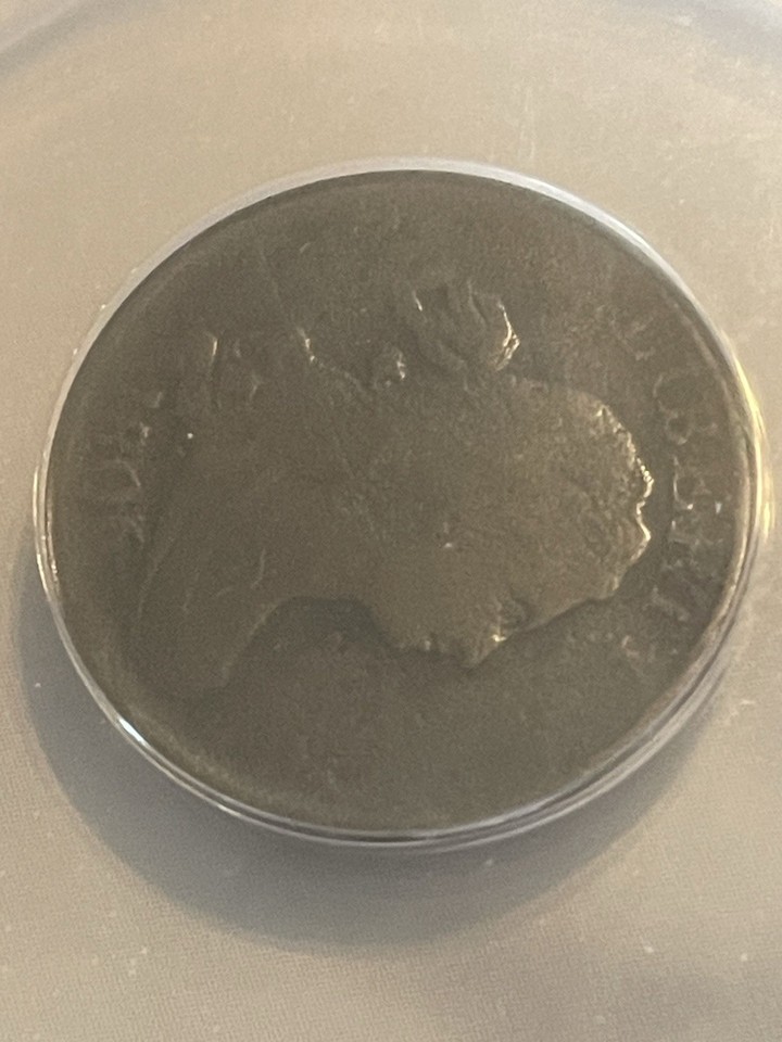 1806 Anacs Small 6 No Stems Vg10 Details Corroded 1/2 Cent Rotated ...