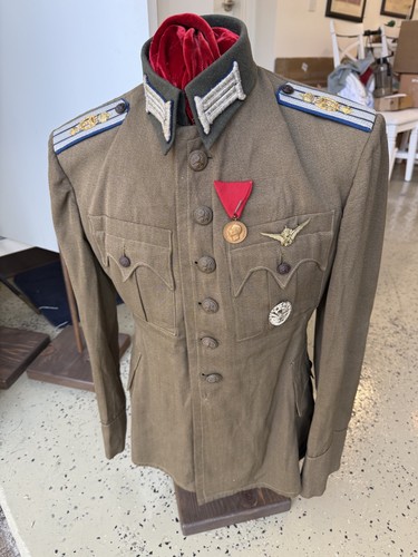World War II German Axis Bulgarian Officers uniform tunic | eBay