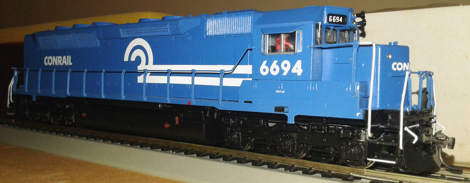 HO SCALE BRASS ORIENTAL LIMITED EMD SDP45 EL VERSION PAINTED CONRAIL #6694 | eBay