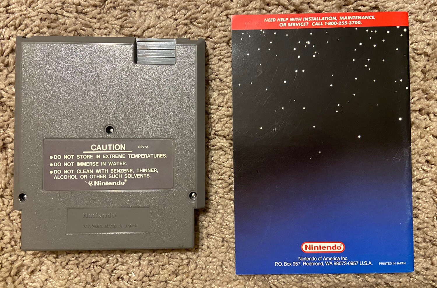 Nintendo NES Top Loader w/All Cables, Controllers, Manual, Mario Bros ...