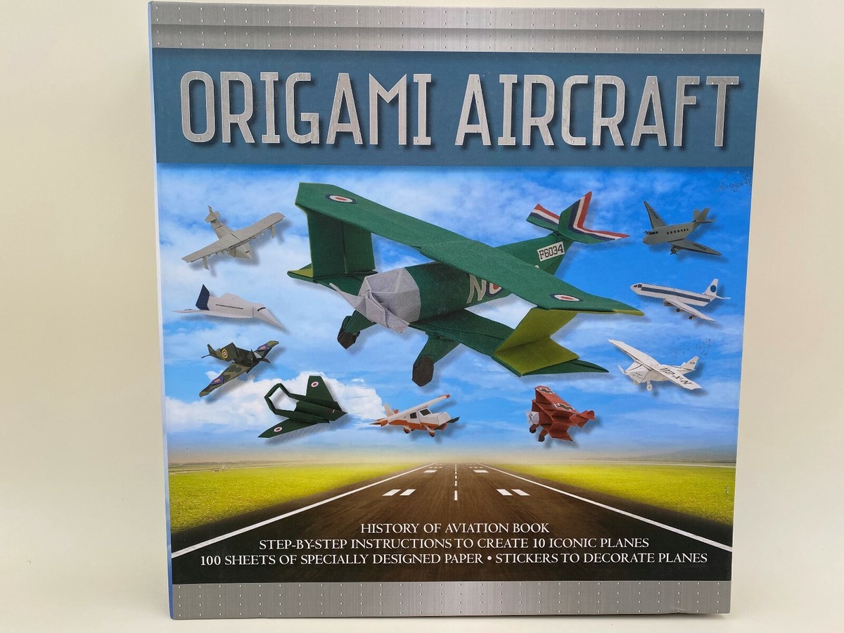 Origami Jet Fold 'N Fly » Paper Airplane Folding Instructions