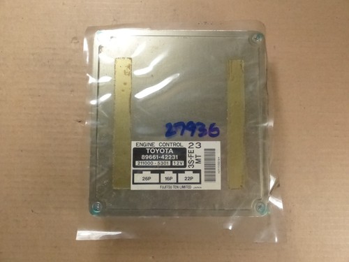 96-97 TOYOTA RAV4 4X2 ECU ECM COMPUTER 89661-42231 | eBay