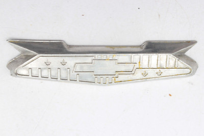 Vintage 1950's Chevy Bowtie Genuine GM Trunk Emblem RARE | eBay
