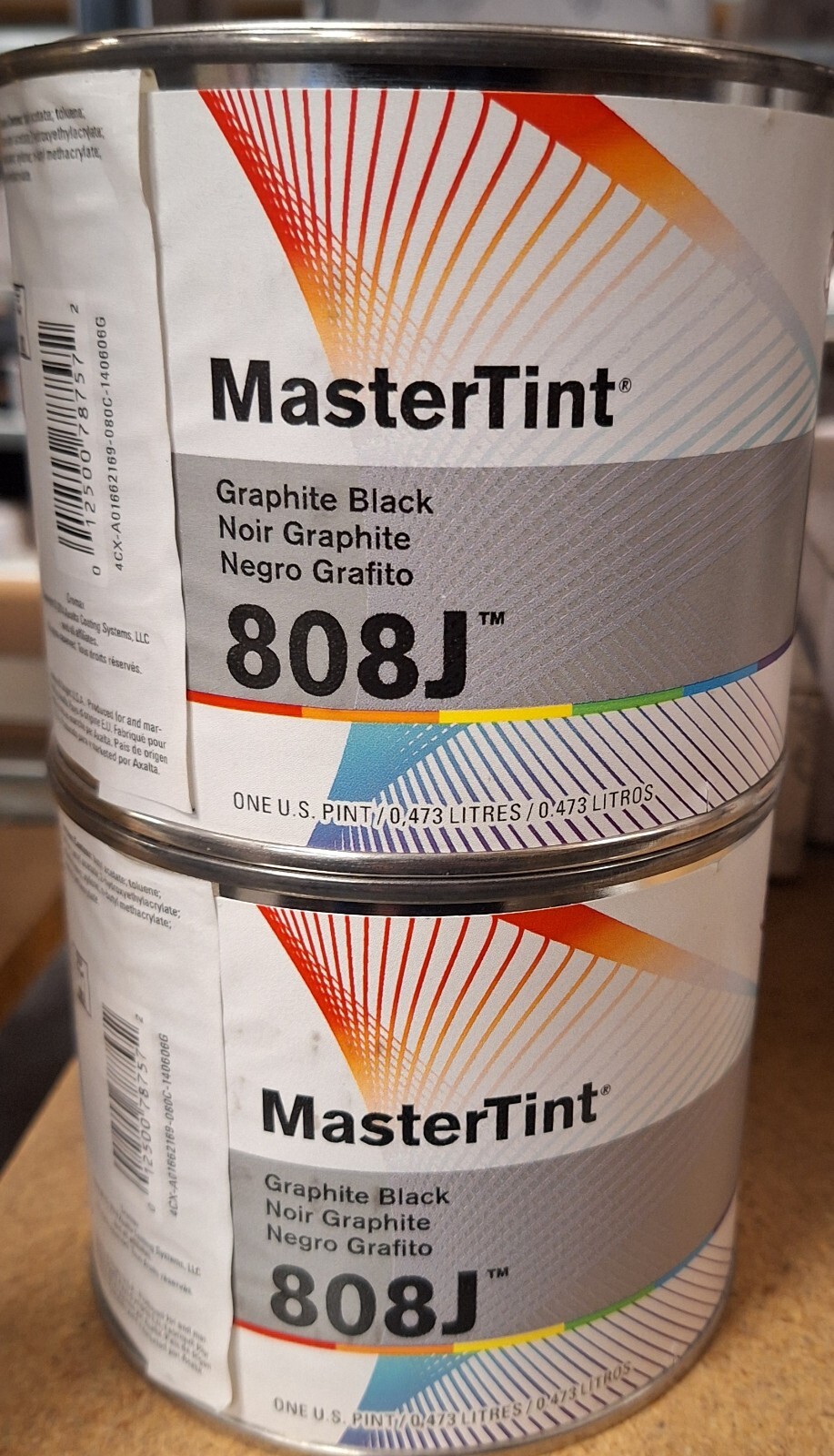 Axalta, Cromax, Master Tint, 808J, Graphite Black, 1 Pint (16 Ounces ...