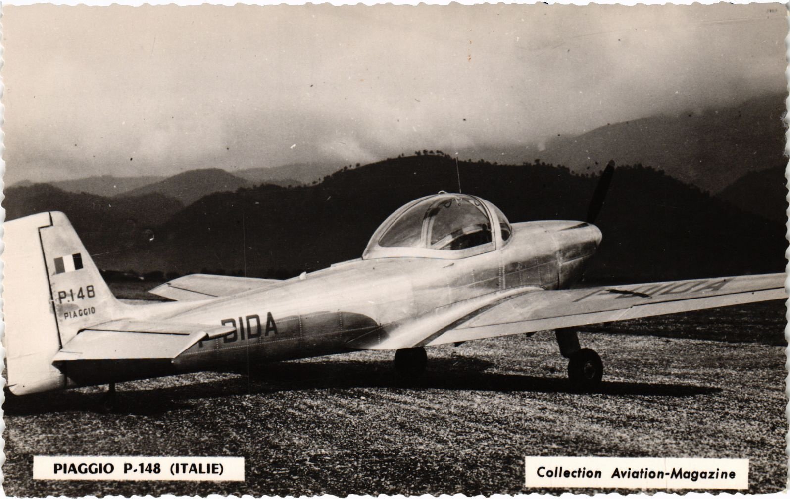 PC AVIATION AIRCARFT PIAGGIO P-148 ITALY REAL PHOTO (a42028) | eBay.de