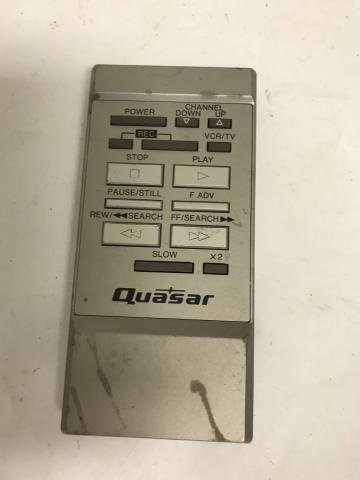 Quasar VCR Remote Control Model VSQS0338 No Battery Cover | eBay