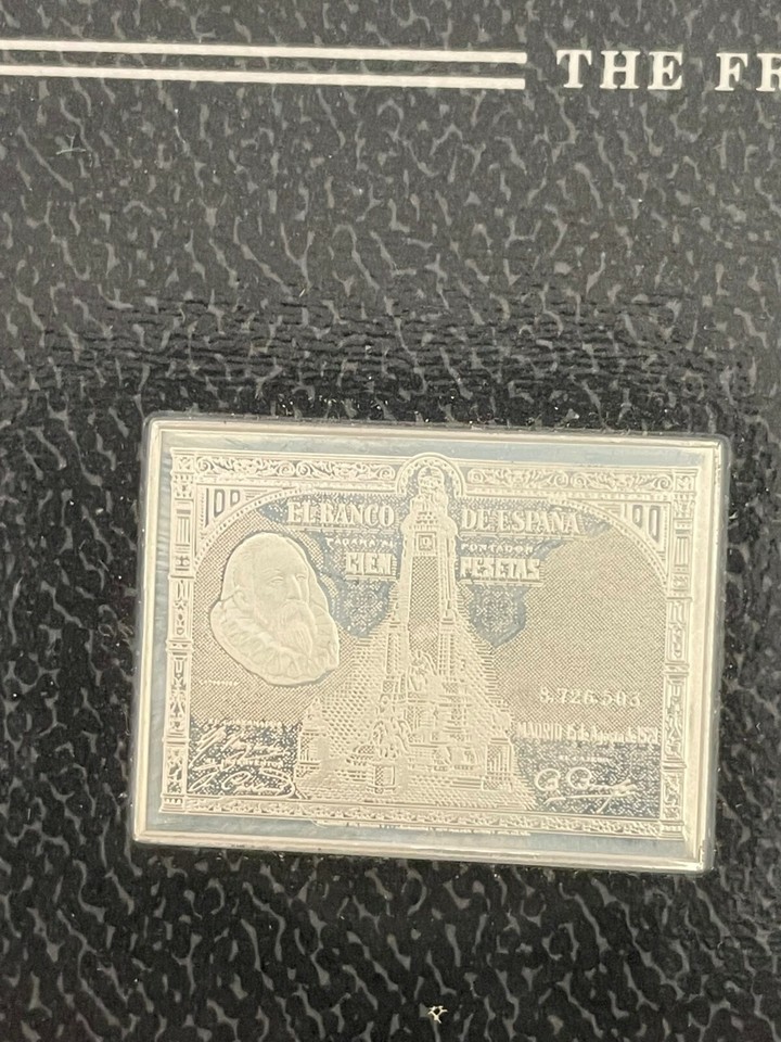 The World's Greatest Banknotes Ingot Collection 21 Counts (Franklin ...