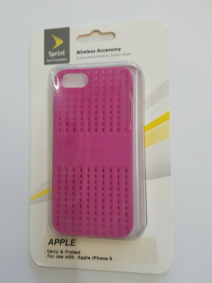 Hot Pink Hard Shell Snap Slim Cover Case For iPhone SE iPhone 5s iPhone ...