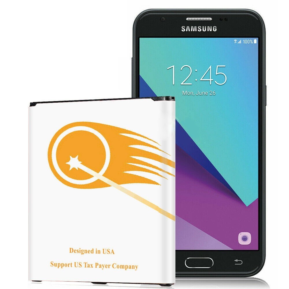 4600mAh Excellent Li_ion Battery For Cricket Samsung Galaxy Amp Prime 2 ...