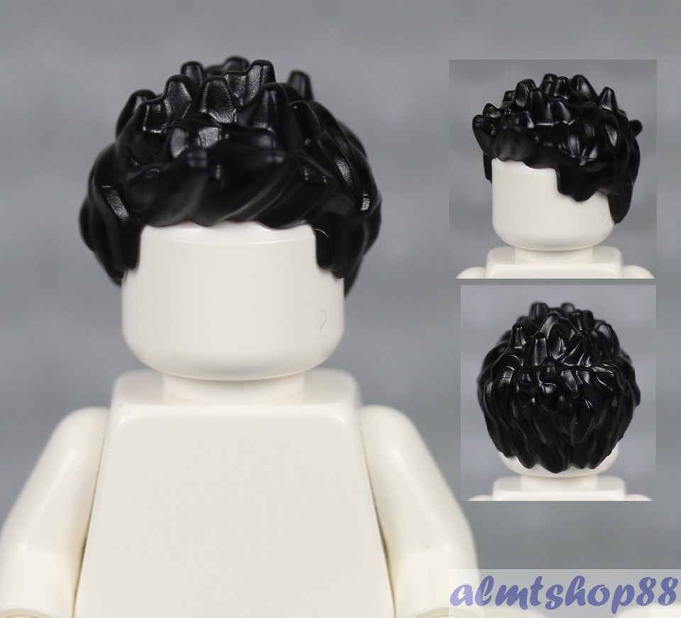 LEGO - MALE Hair Pieces - PICK COLORS & STYLE - Minifigure Wigs Hat ...