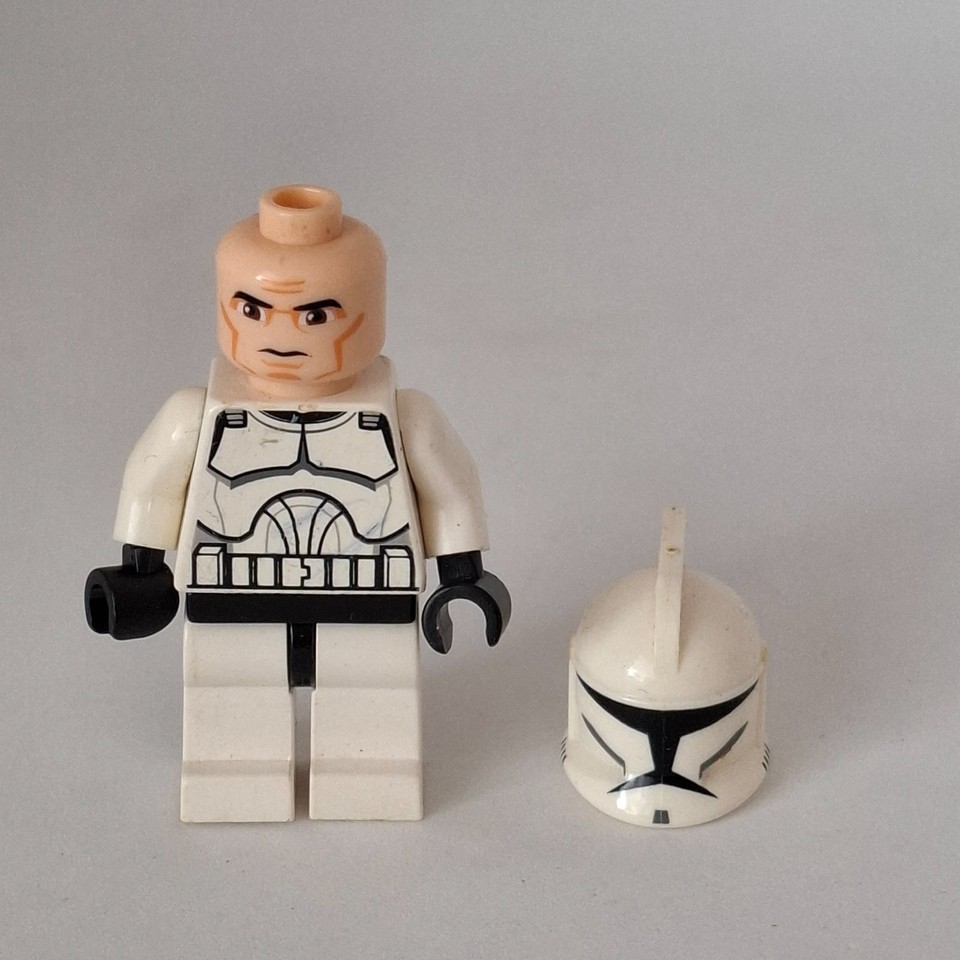 Lego - Star Wars - Clone Trooper, Phase 1 - Genuine Minifigure (sw0201 ...