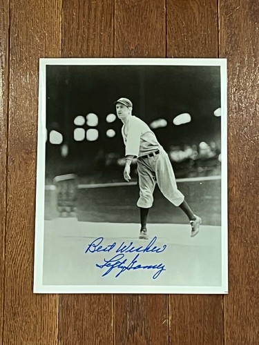 VINTAGE Lefty Gomez 8x10 AUTO Signed Autograph! HOF Yankees Legend! | eBay
