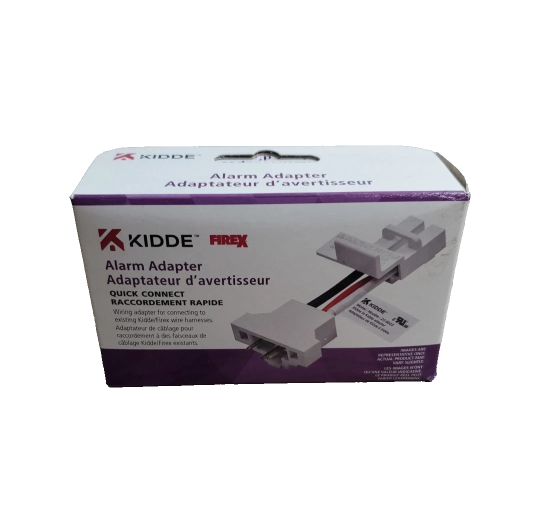 Kidde Quick Connect Wiring Adapter For Hardwired Smoke & Detector Alarm ...