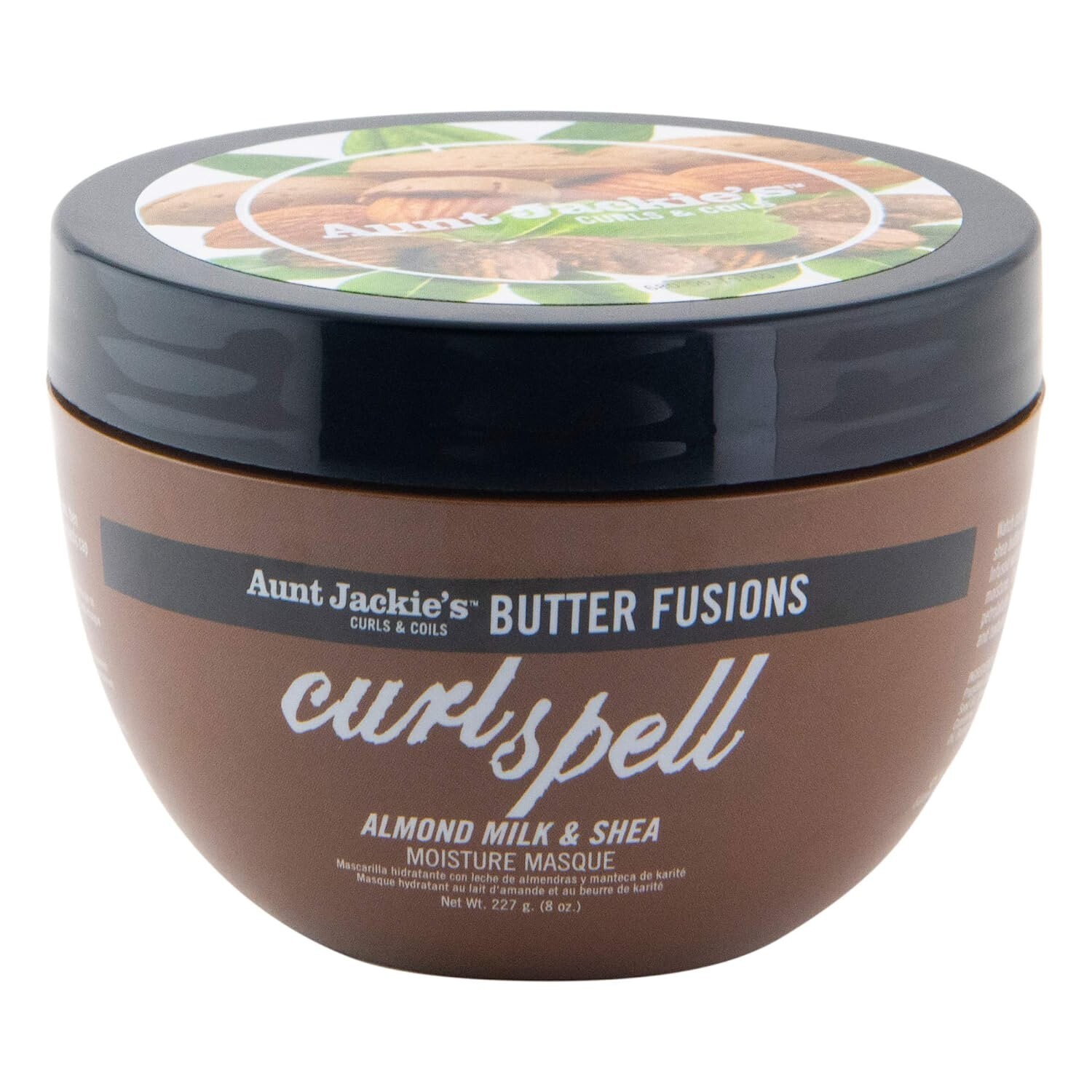 Aunt Jackie's Curl Spell Moisture Masque 8oz Butter Fusions Almond Milk ...