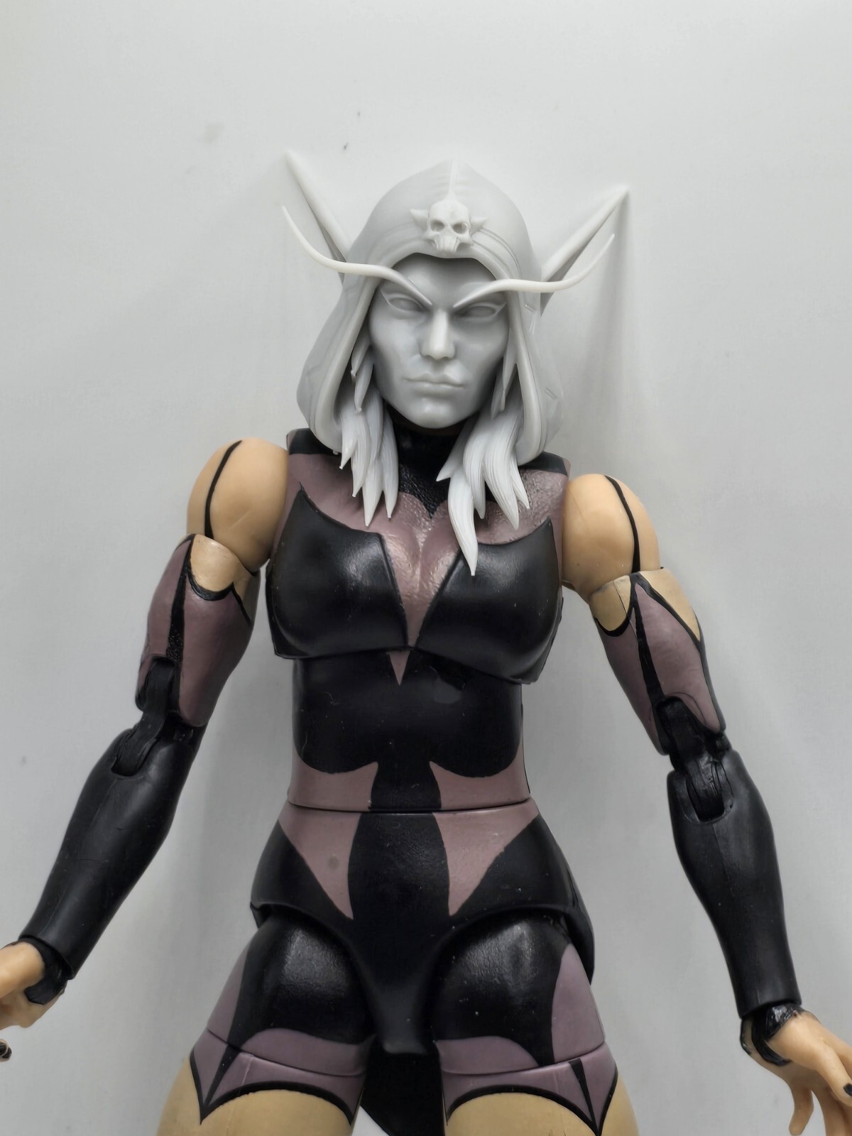 3d Printed WORLD OF WARCRAFT SYLVANAS HEAD 1:10 7" MCFARLANE DC MULTIVERSE | eBay