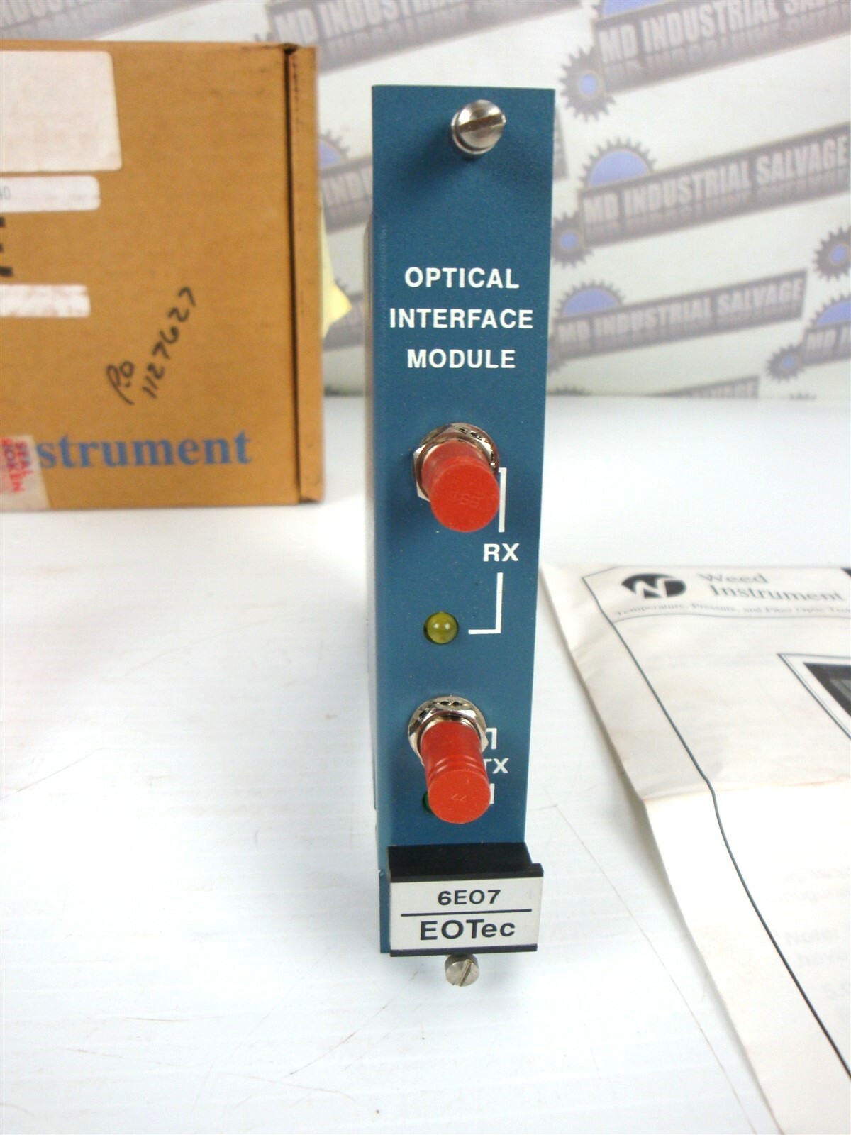 WEED Instruments EOTec 6E07 7880-6538-498 (NEW in BOX with Instructions ...