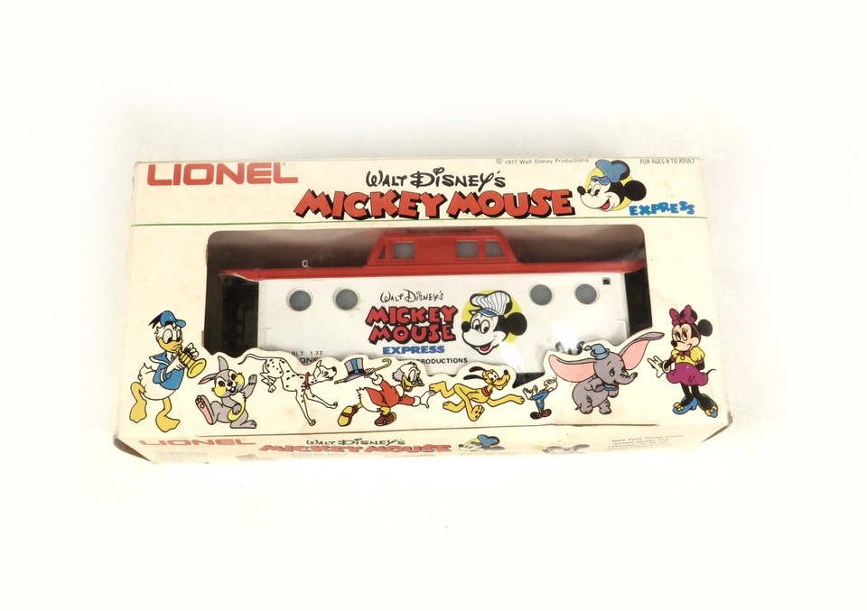 Lionel Trains 6-9183 Disney Mickey Mouse Caboose, O Gauge | eBay