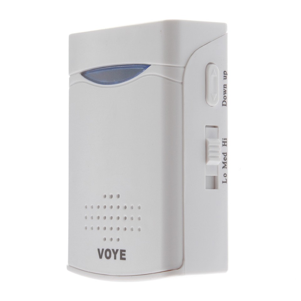 Dual Door Bell+Remote Control Wireless Cordless Chime Ring Entrance ...