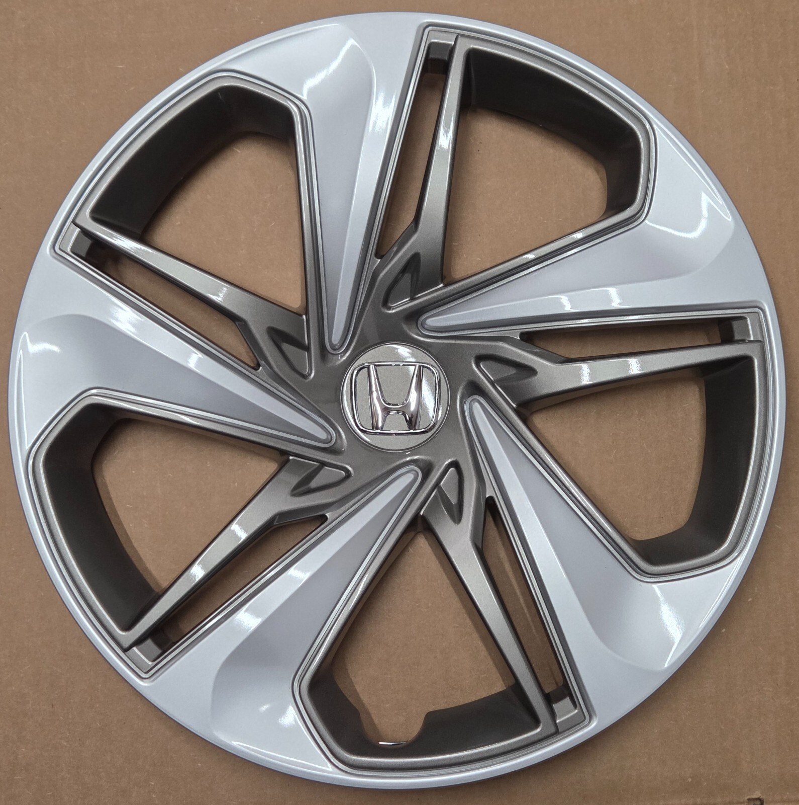 Set of 4 Hubcap Wheel Cover fits 2019 2020 2021 16" Civic Rim Silver ...