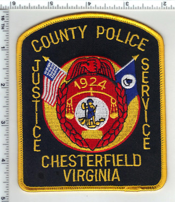 Chesterfield County Police (Virginia) 4th Issue Shoulder Patch | eBay