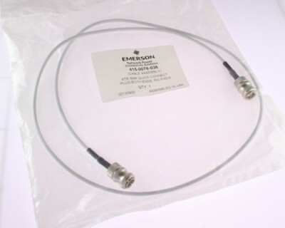 415-0076-036 EMERSON CABLE COAXIAL RF | eBay