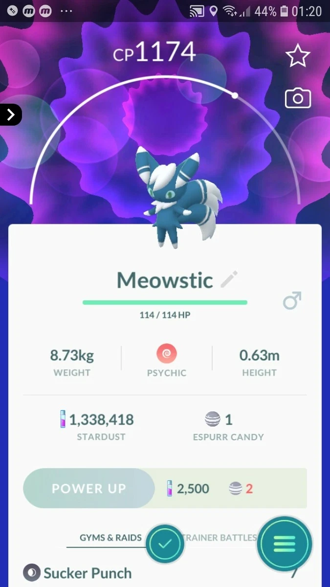 Pokemon Meowstic Evolution