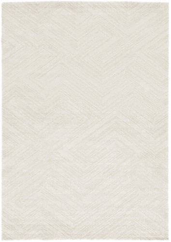 Juniper Cream Subtle Geometric Pattern Soft Plush Modern Floor Rug - 6 ...