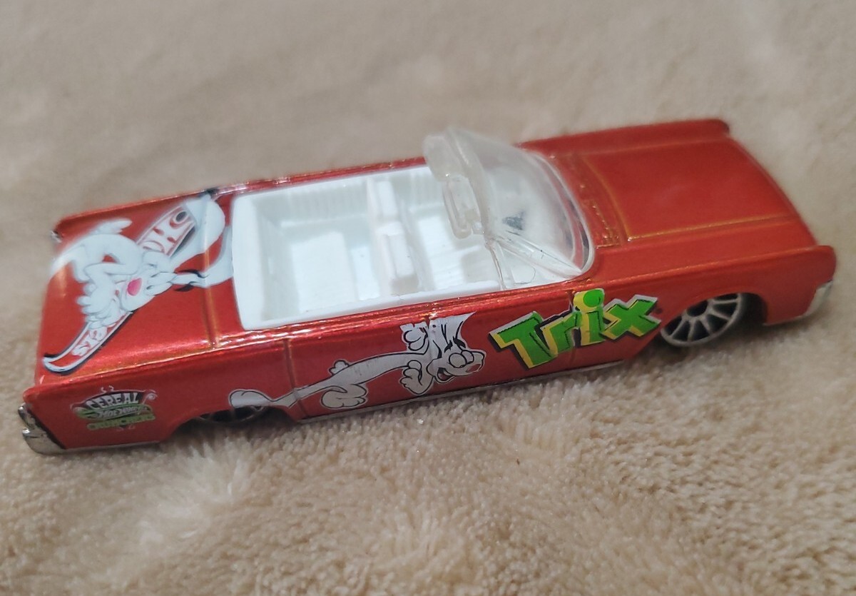 Hot Wheels 64 Lincoln Continential Trix Red low rider 1999 *collection ...