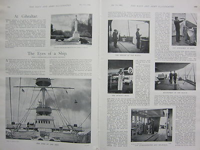 1898 Boer War Era Aufdruck Augen Auf das Schiff Offiziere Auf Uhr Midshipmen | eBay